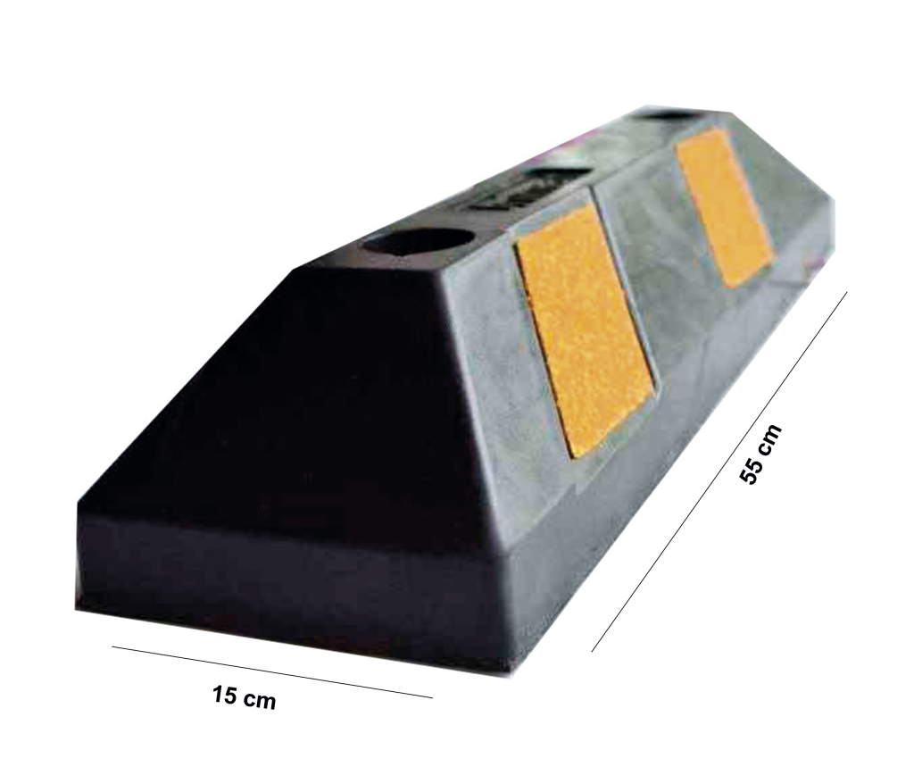 ⓿ Tope de estacionamiento 55 cm Uso Rudo al Mejor Precio. Ofertas